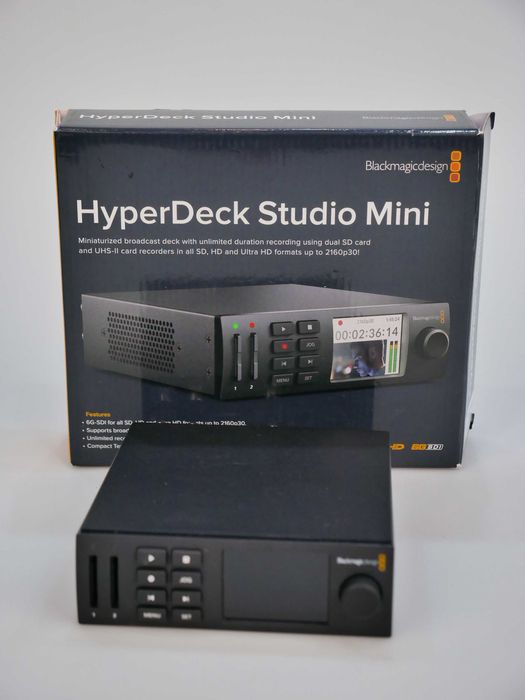 Blackmagic Design HyperDeck Studio Mini, 2160p, 6G SDI Timisoara • OLX.ro