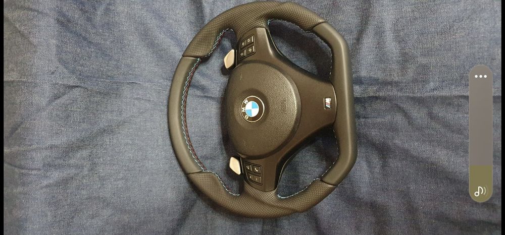 Volan ergonomic e90 cu padele Buzau • OLX.ro