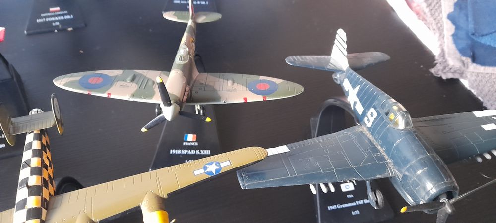 Amer collection самолети колекция метални резервни поставки самолет гр ...