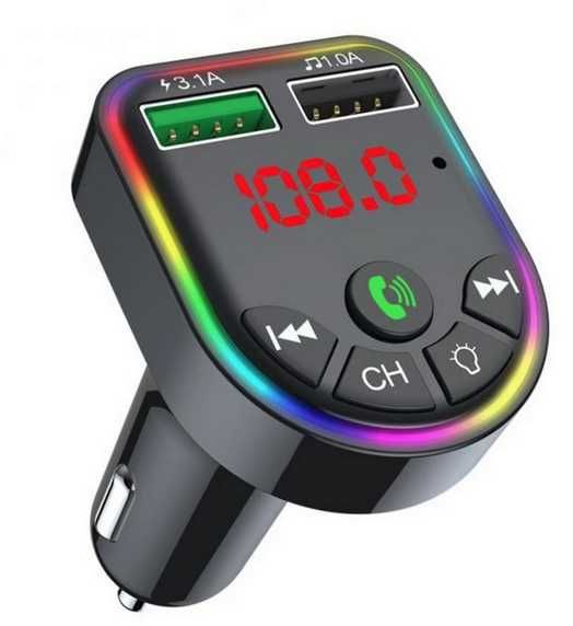 FM трансмитер - Bluetooth RGB - Блутут гр. Пловдив Кючук Париж • OLX.bg