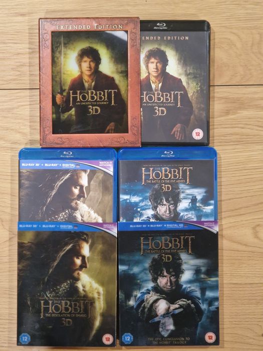 Hobbit Trilogy blu-ray 3D гр. София Студентски град • OLX.bg
