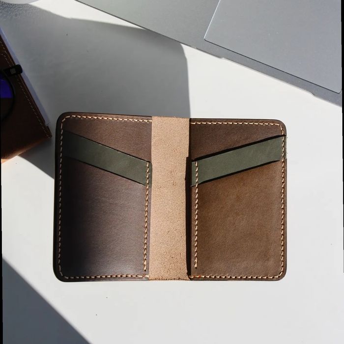 Portofel barbati din piele naturala Handmade Bucuresti Sectorul 6 • OLX.ro