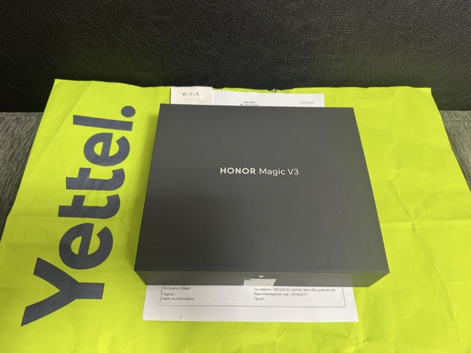 КАТО НОВ 512GB Honor Magic V3 Yettel Гаранция 2027 г. Green гр. София Младост 1 • OLX.bg