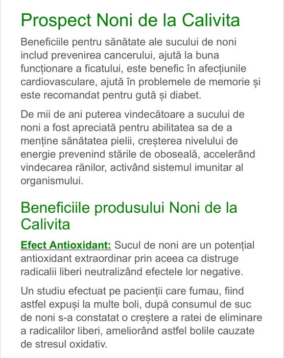 NONI SIROP ORGANIC (CERTIFICAT) – 946 ML Imunitate copii / adulti Valea ...