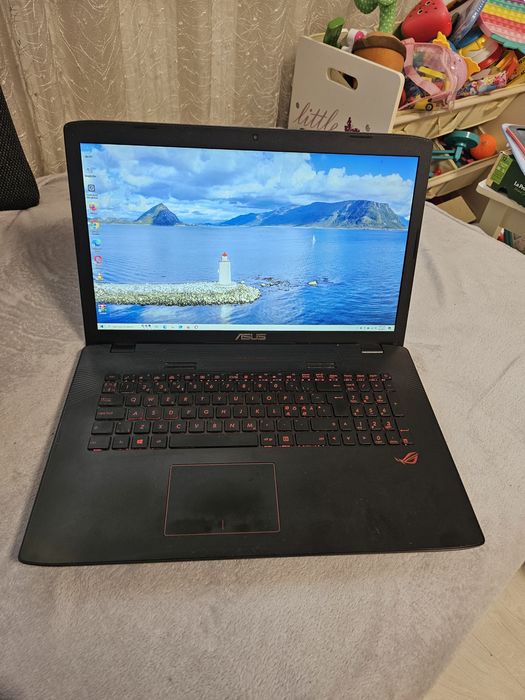 Laptop gaming Asus Rog i7 ram 16Gb Gtx 4Gb DISPLAY 17 Gta Fortnite CS ...