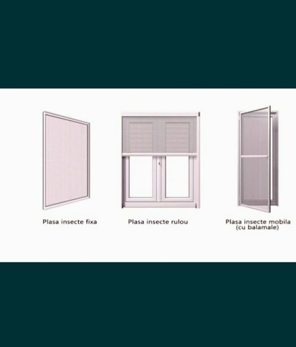 Plase insecte /tantari tip rulou, balamale plisse Cluj-Napoca • OLX.ro