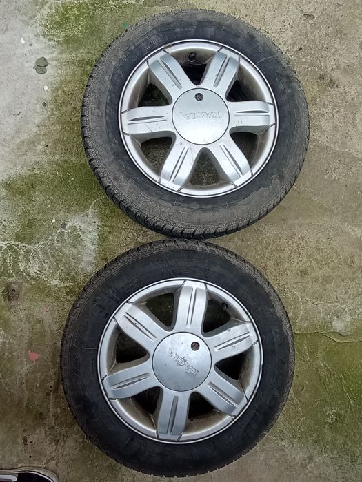 Roti jante Logan mcv cauciucuri iarna R15 Gradistea • OLX.ro