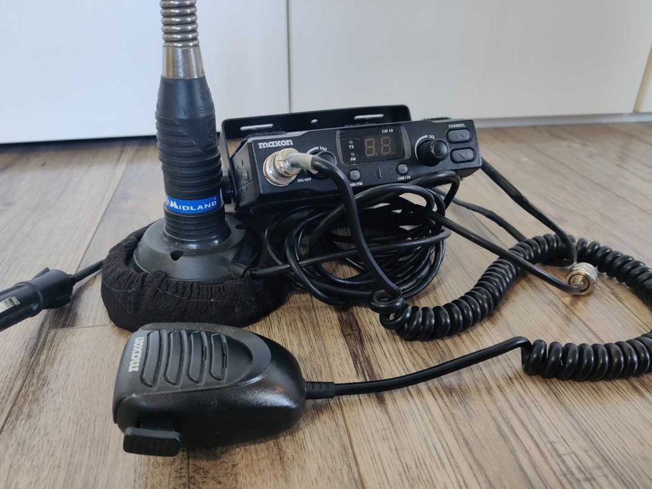 Statie Maxon CM10 + Antena Midland + Baza Magnetica. Stare Impecabila Otopeni • OLX.ro