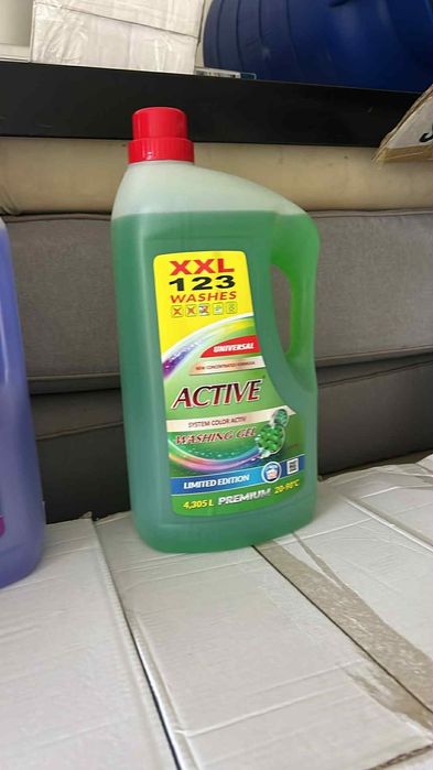 Detergent gel XXL 4.3L – Color / Alb / Negru / Universal – 123 spălări ...