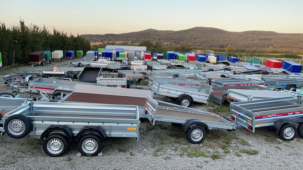 Remorci noi 750 KG Peste 80 de modele la TOATE dimensiunile! Arad • OLX.ro