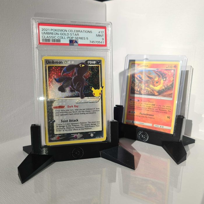 Suporti PSA Pokemon Slab Stand + Toploader 3D Print Bucuresti Sectorul ...