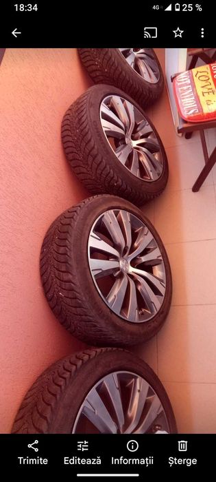 Vând roti peugeot Ilfov Popesti-Leordeni • OLX.ro