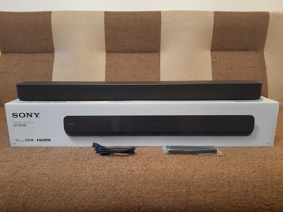 Soundbar Sony HT-SF150, 2 canale, Boxa Bass Reflex, 120W, Bluetooth ...