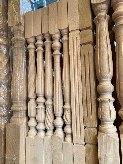 Balustri scara lemn fag stejar (+ trepte, mana curenta) Iasi • OLX.ro