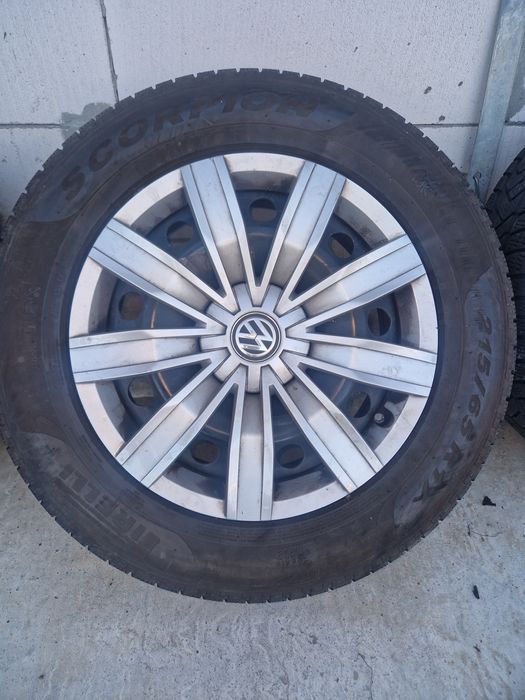 Jante R17 5x112 215 65 R17 cu anvelope de iarnă dot 2020 Galati • OLX.ro