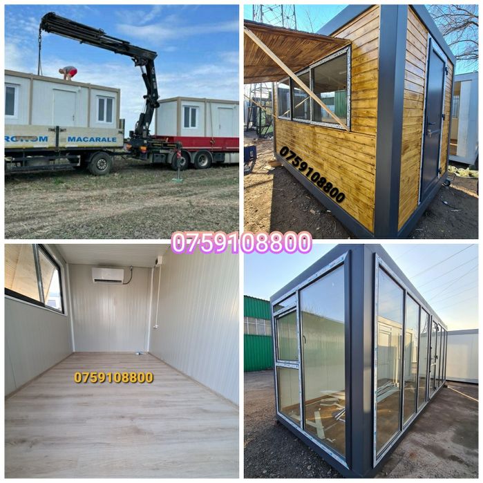 Container modular containere vitrina birou magazin fast-food cadre ...