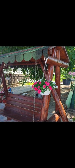 Leagan gradina lemn, mobilier Satu Mare • OLX.ro