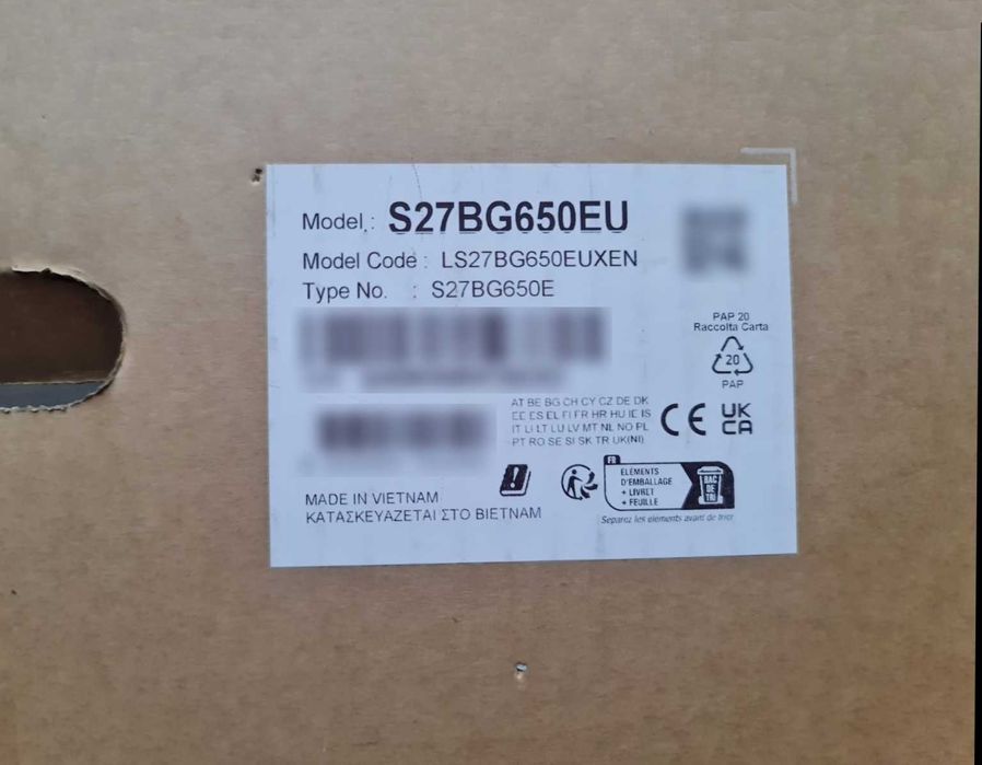 Gaming Монитор Samsung Odyssey G6 27" гр. София Изток • OLX.bg