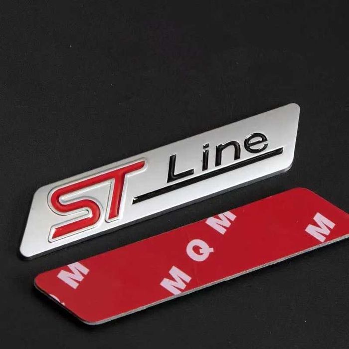 Emblema ST line Embleme FORD Accesorii Stema Sticker Ornament Simbol ...