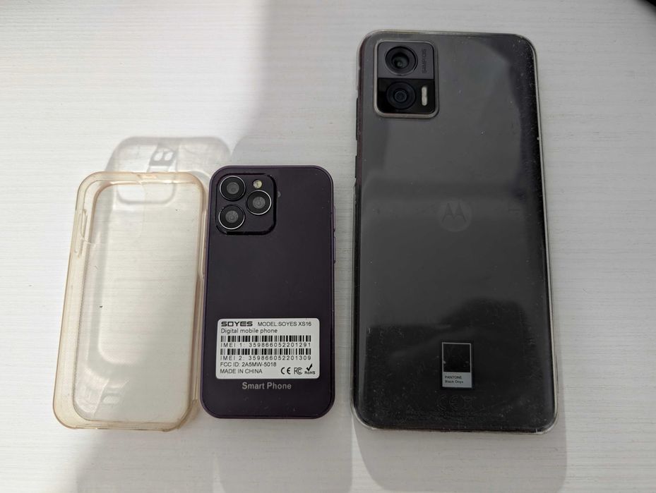 Mini Telefon Soyes XS 12 Pro tip IPhone 12 Android 10, dual sim camera ...
