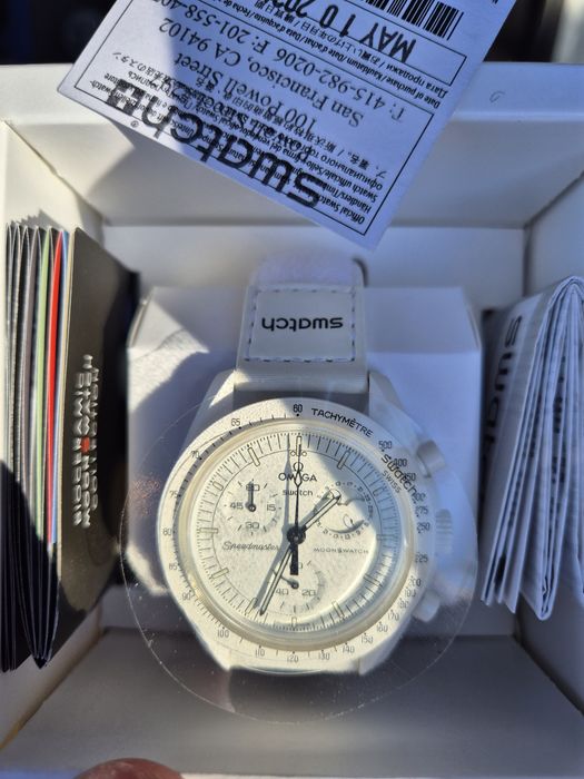 Vând ceas omega x swatch mission to the moon phase Valea Muscelului ...