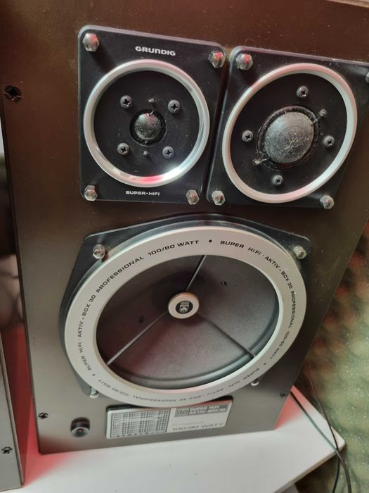 Boxe Active Grundig Super HIFI Aktiv Box 30 100W Arad • OLX.ro
