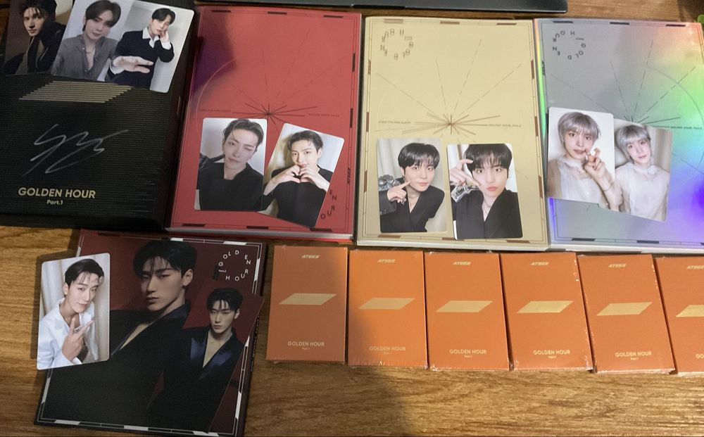 Ateez Gooden hour 2 албуми с картички, Кпоп албуми, Kpop гр. Варна Централна поща • OLX.bg