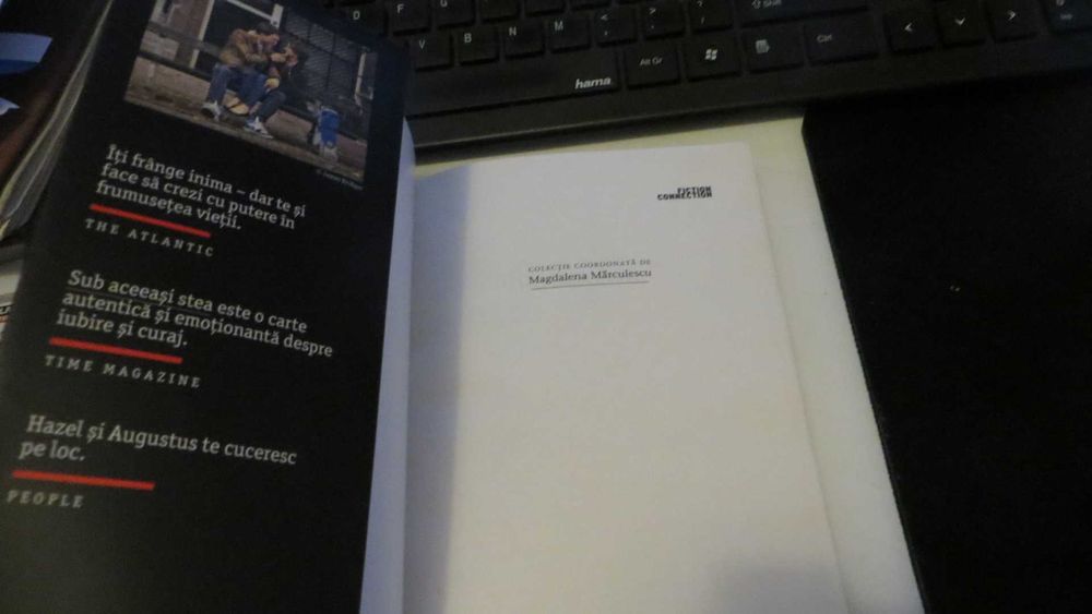 John Green "Sub Aceeasi Stea" editura Trei 2013 Bucuresti Sectorul 3 ...