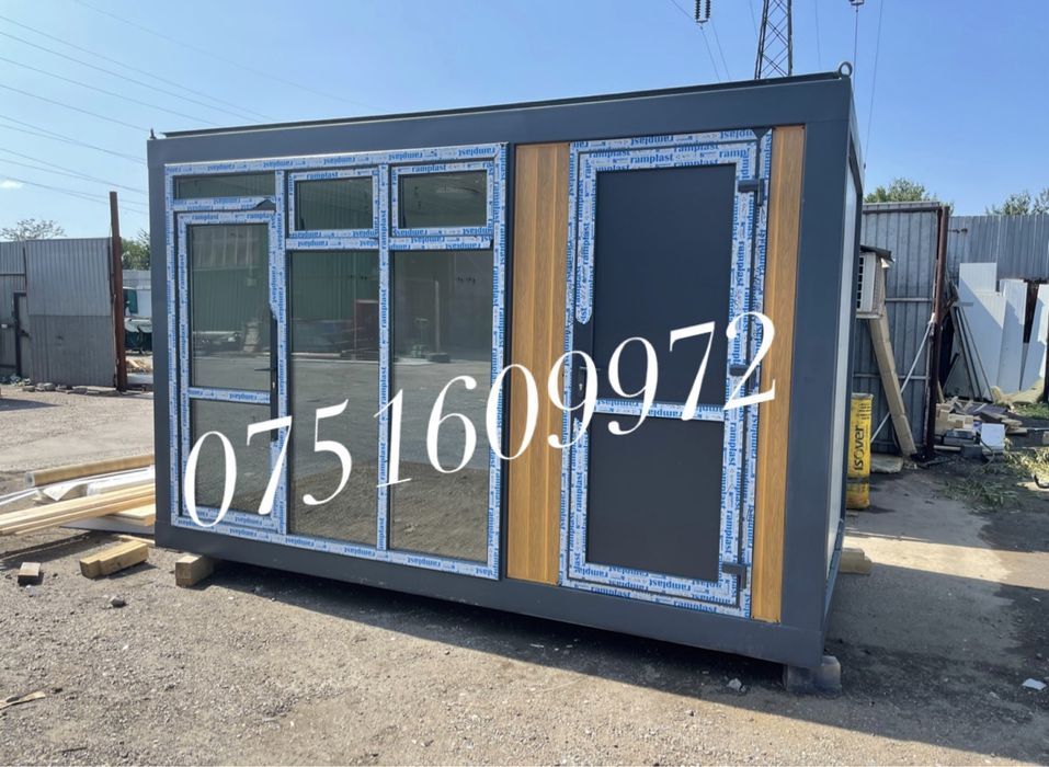 Container birou,fast food, depozit,vitrina 3x3m Suceava • OLX.ro