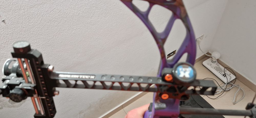 Diamond Arc compound cu 2 came sincronizate, luneta 8x si clarifier ...