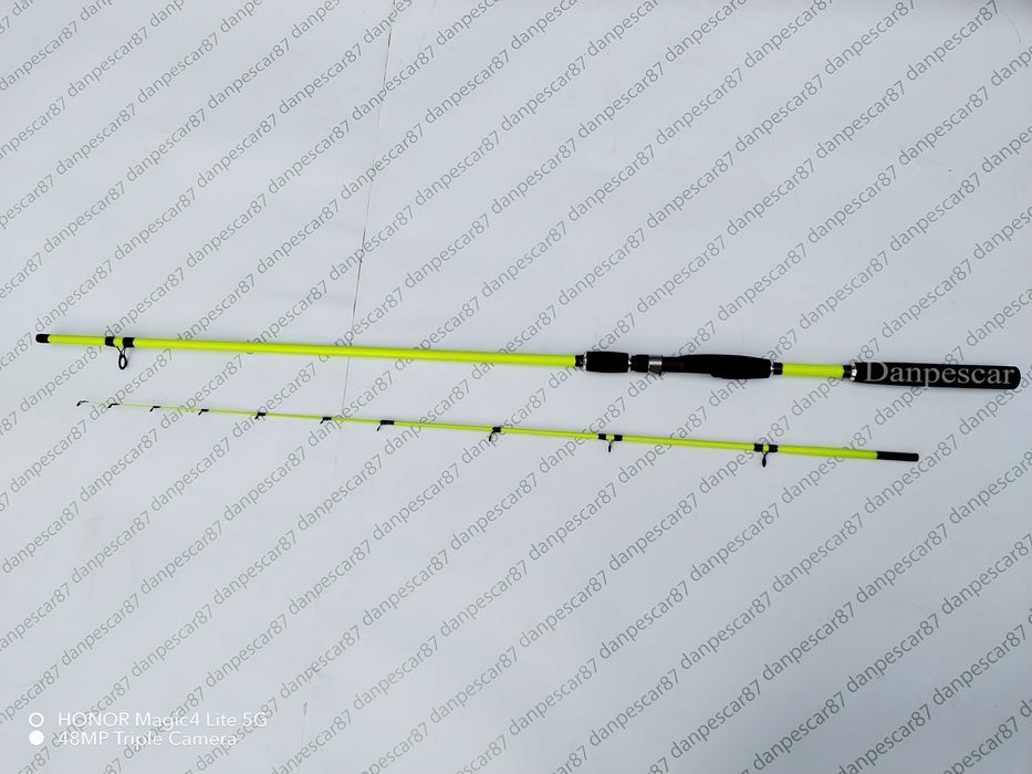 Lanseta carbon compozit ROBINHAN BOLENTINO tip Feeder 2,40m 100-200gr ...