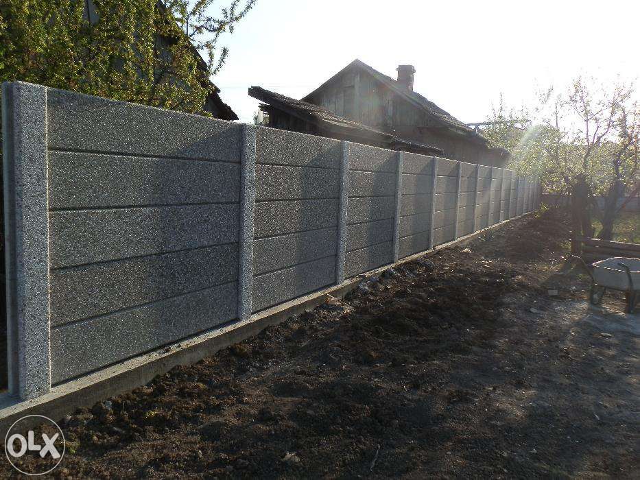 Placi gard beton prefabricat Satu Mare • OLX.ro
