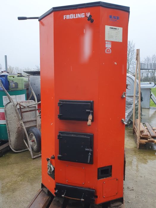 Vând centrala 35 kw Froling pe Hackschnitzel rumeguș, peleti Simand ...