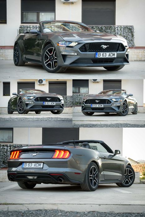 Ford Mustang Cabrio Decapotabil 2018 2.3 62000 km America Fara SCHIMB ...