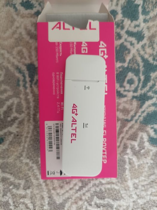 Wi-fi роутер, Altel 4G, НОВЫЙ! ДЕШЕВЛЕ чем в АЛТЕЛ ЦЕНТРЕ! ГАРАНТИЯ!: 3 990 тг. - Прочая ...