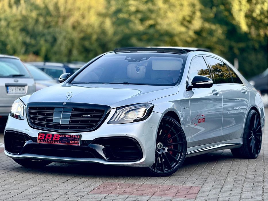 Mercedes Benz S63 Amg 612 cp / 4 matic + / 5 butoane / Variante Auto Botosani • OLX.ro
