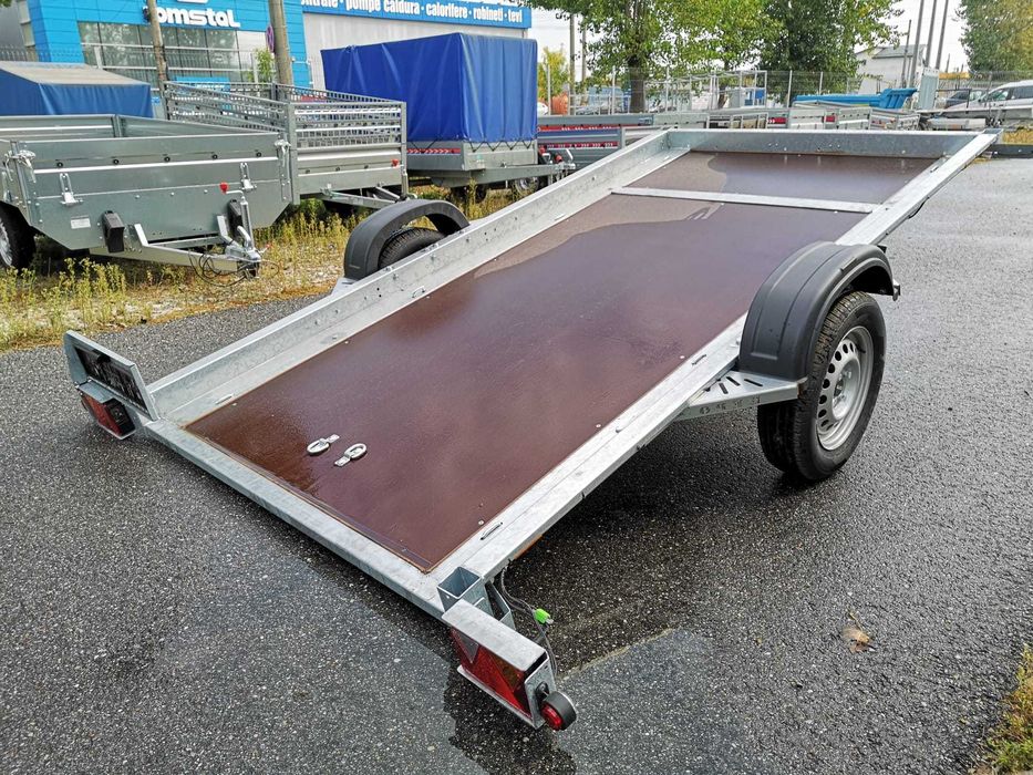 Remorca auto Repo 750 kg, platforma ATV, apicola, carte RAR Brasov • OLX.ro