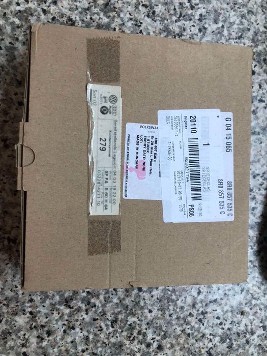 Audi Q5 ОРИГИНАЛНО странично огледало 8R0857535C / 8R0-857-535-C OEM гр ...