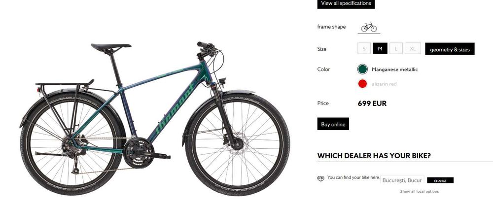 Bicicleta noua Treking Diamant 018 Culoare cameleon 27.5" Bucuresti ...