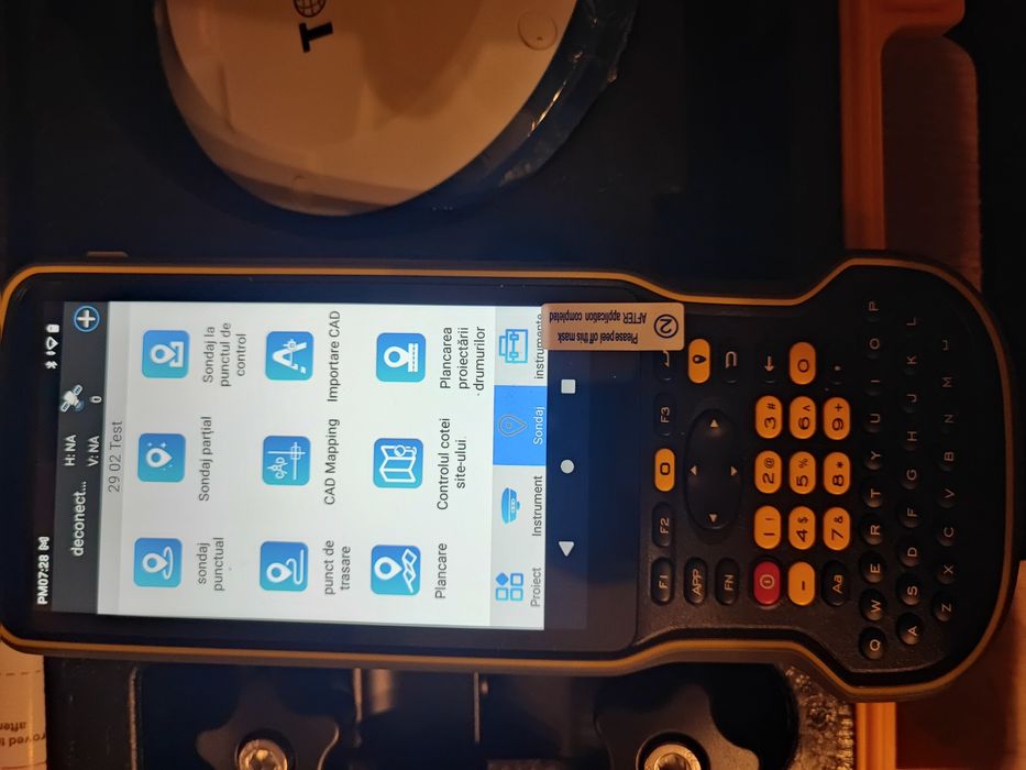 Controller PCR500 cu soft Tsurvey TokNav GNSS RTK Faget • OLX.ro