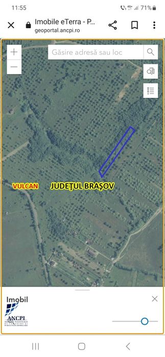 Teren extravilan, comuna Vulcan, zona livada Vulcan • OLX.ro