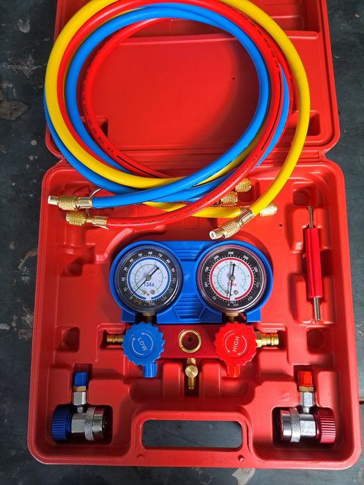 Manometre Incarcare Freon Testare AC ceas Verificare Aer Conditionat ...