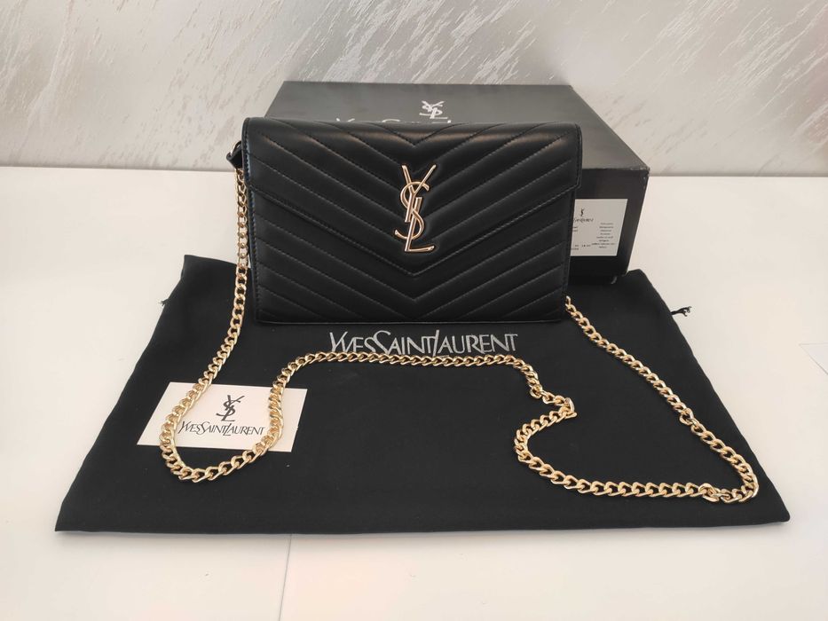 Дамска чанта YSL CASSANDRE ENVELOPE Chain Wallet Налична гр. София ...
