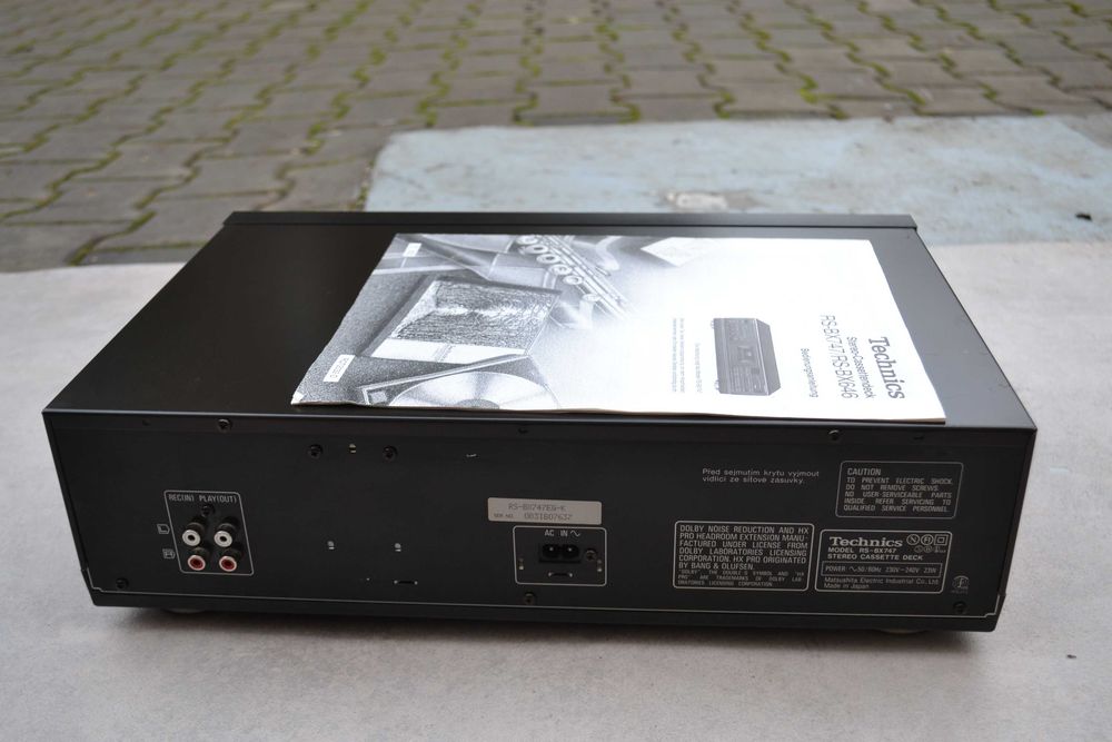 Deck Technics RS BX 747 cu prospect original Cluj-Napoca • OLX.ro