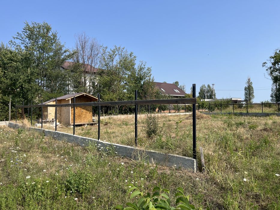 Teren 500 mp – Găneasa, Ilfov – Gard + Magazie OSB Ganeasa • OLX.ro