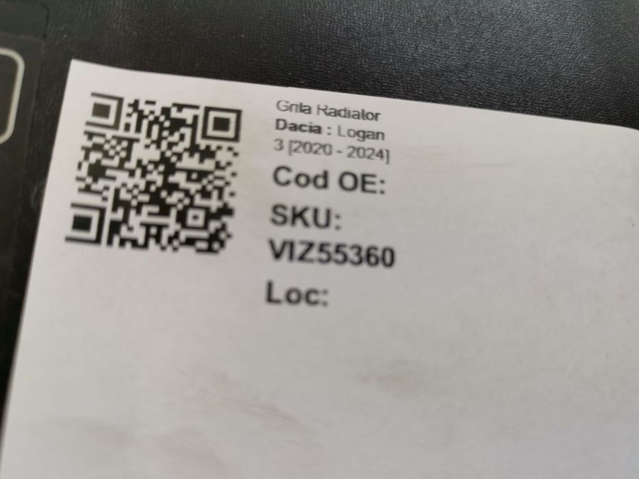 Grila Radiator Dacia Logan 3 2020 2021 2022 2023 2024 Originala In St Bucuresti Sectorul 6 • OLX.ro