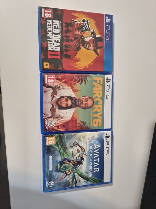 Vand Jocuri PS5 RDR2, FARCRY6, Avatar Bucuresti Sectorul 6 • OLX.ro