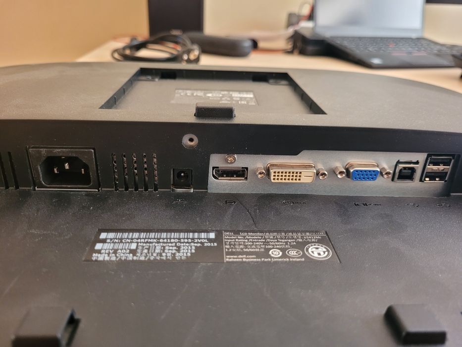 Monitor Dell U2412M LED IPS Full HD 24 inch 1920 x 1200 Bucuresti ...