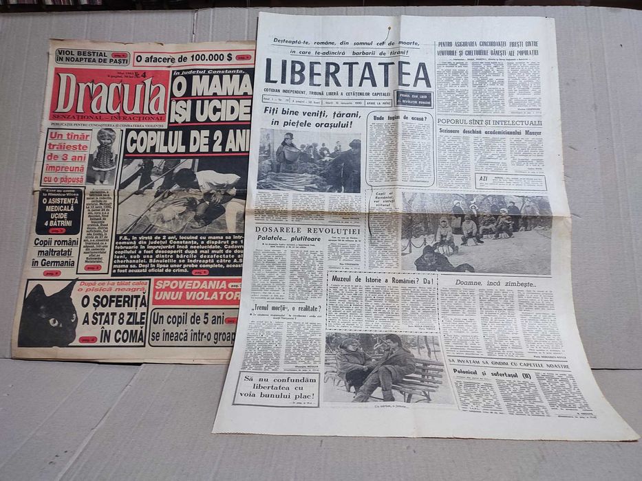 Ziare, reviste, brosuri din 1990 (multe disparute) Ploiesti • OLX.ro