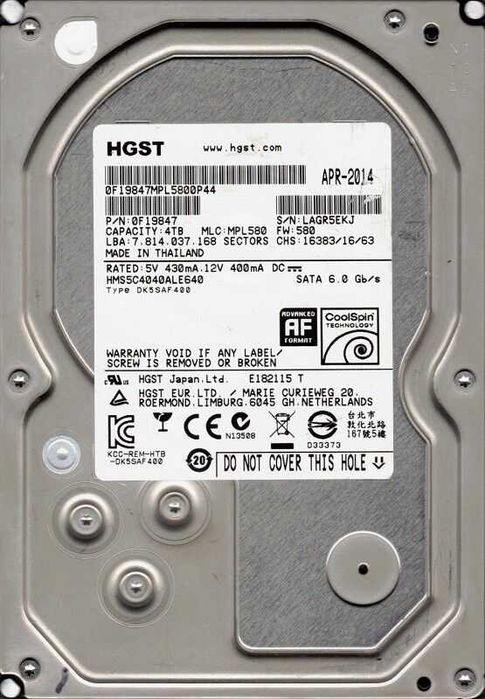 Hard DIsk NAS 240TB JBOD Enclosure 60x 4TB 8TB HGST SAS hdd cloud Cluj-Napoca • OLX.ro